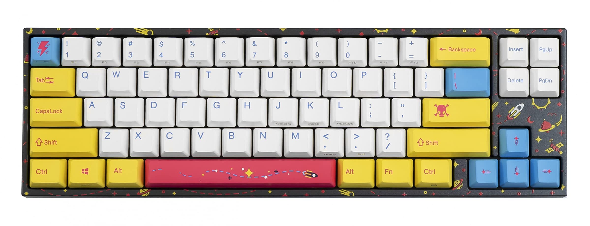 Varmilo x MK x Ducky MIYA Pro Flare Star Wireless Special Edition Mechanical Keyboard Cherry MX Brown