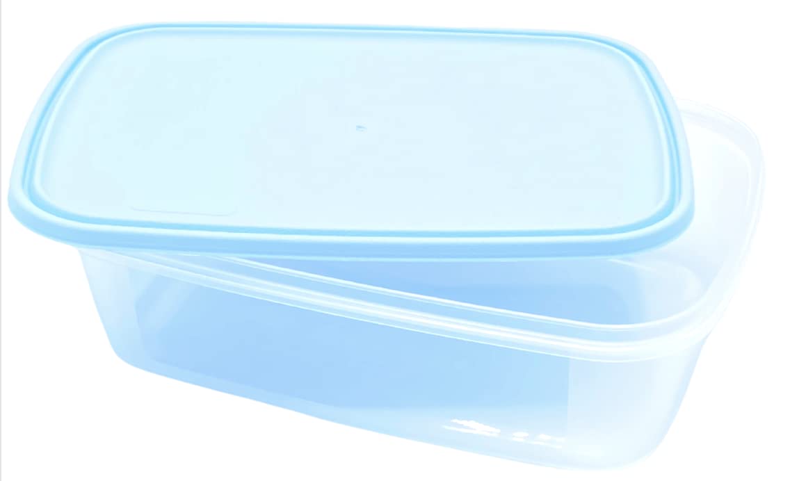 10 Pack To Go Food Storage Containers | Medium Size Rectangular Food Storage That Holds up to 35 Ounces of Food, Solids, or Liquids 35oz (4.22 cups) Leak Proof Microwave Freezer Dishwasher Safe