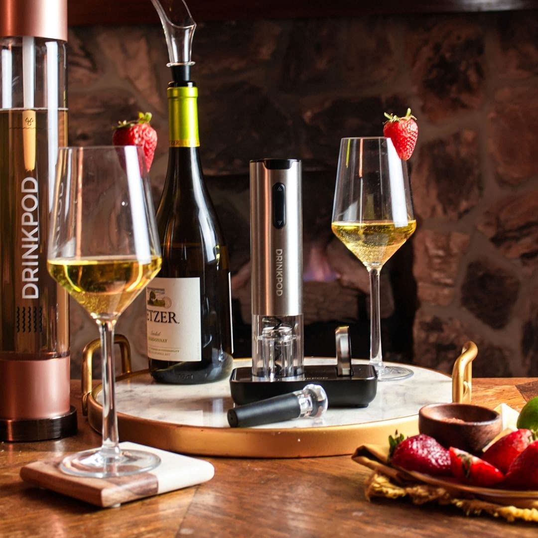 Fizzpod Sparkling Wine Making Kit Includes 2 C02 Cylinders and 3 One Liter Bottles. Sparkling Wine Fizzpod Limited Edition