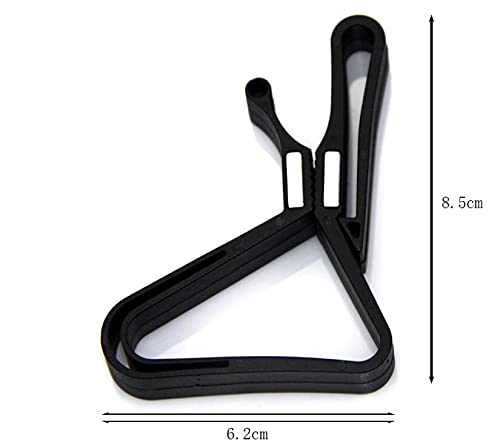 Ready Up Gear EarClip β Universal Belt Clip for Ear Muffs - Neodymium Magnetic Closure - Fits Belts up to 2 Inches - Black, Secure & Convenient Hearing Protection Holder