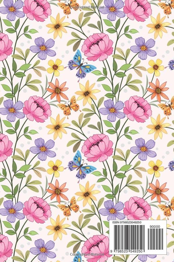 Address book: Large Print Address Book with Tabs, Keep Your Important Contacts Organized And Easily Accessible! Pretty Floral design