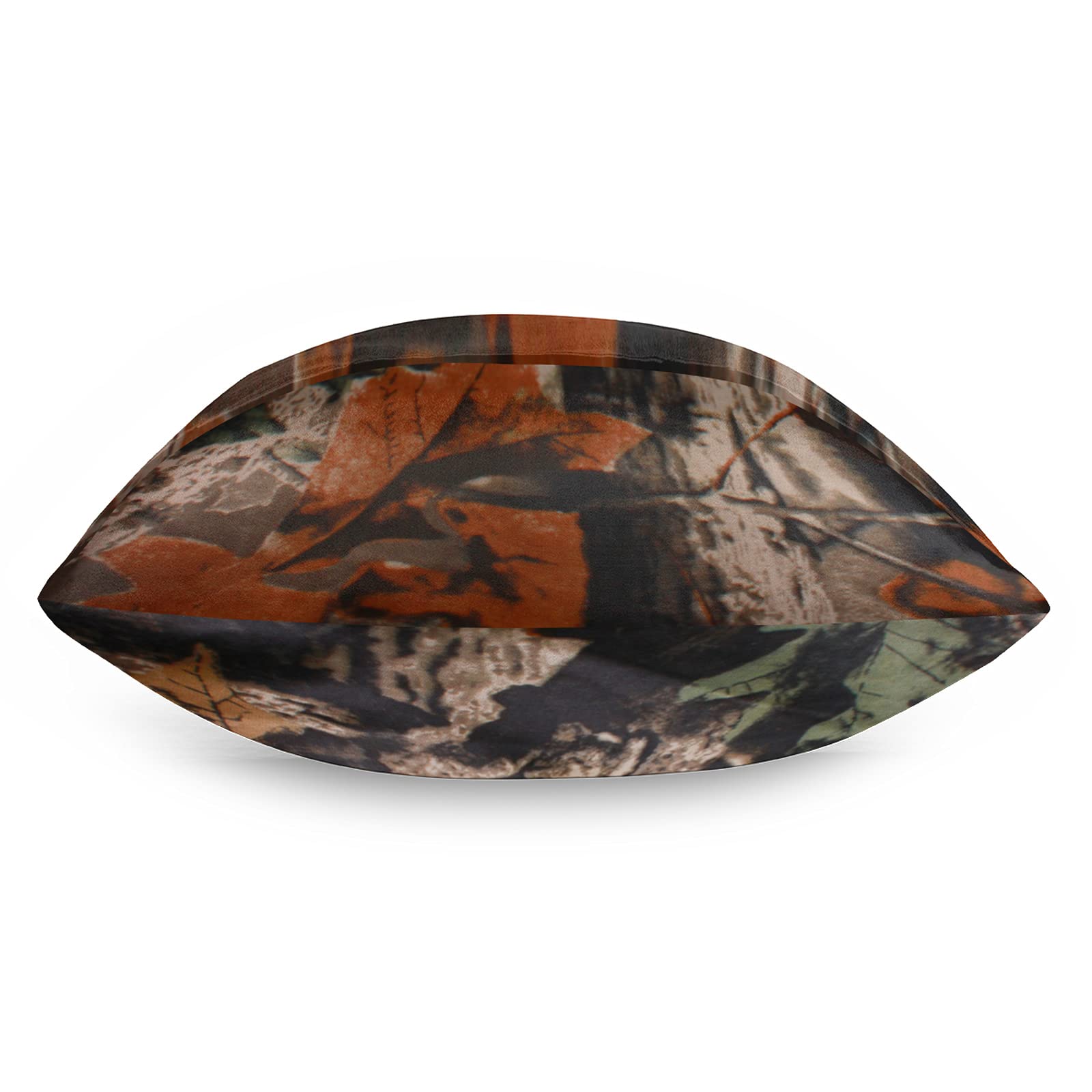Satin Pillowcase for Hair and Skin Forest Tree Camo Camouflage Silk Pillowcase Soft Satin Cooling Pillow Covers No Zipper with Envelope Closure Standard Size 20 × 26inch 1 Pcs