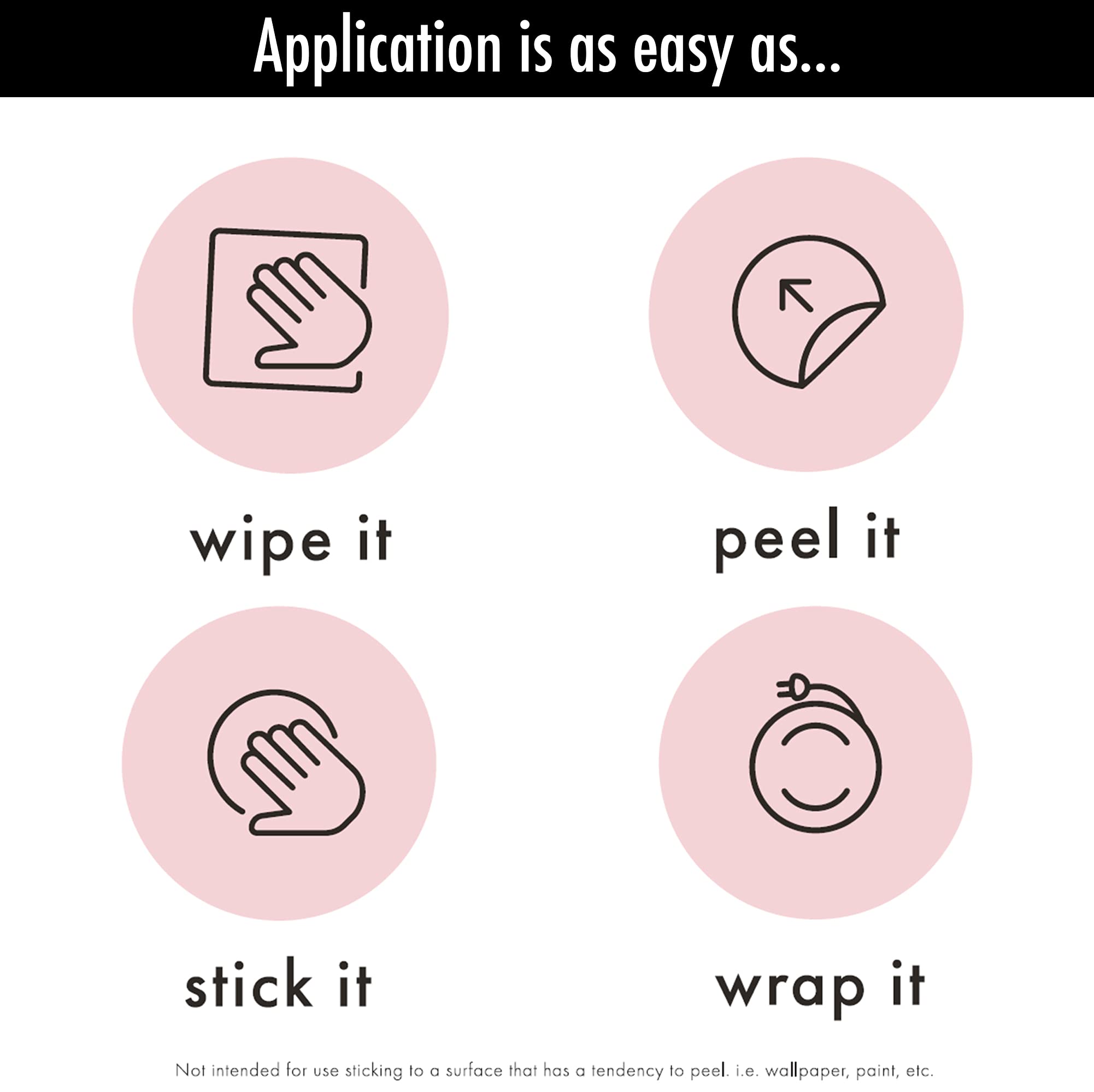 2-Pack Heat-Resistant Cord Organizer for Appliances, Kitchen, Computers & More | Stick-On Cord Wrappers with Flexible Base, Secure Scalloped Edge, White (3 x 1.5 Inches)