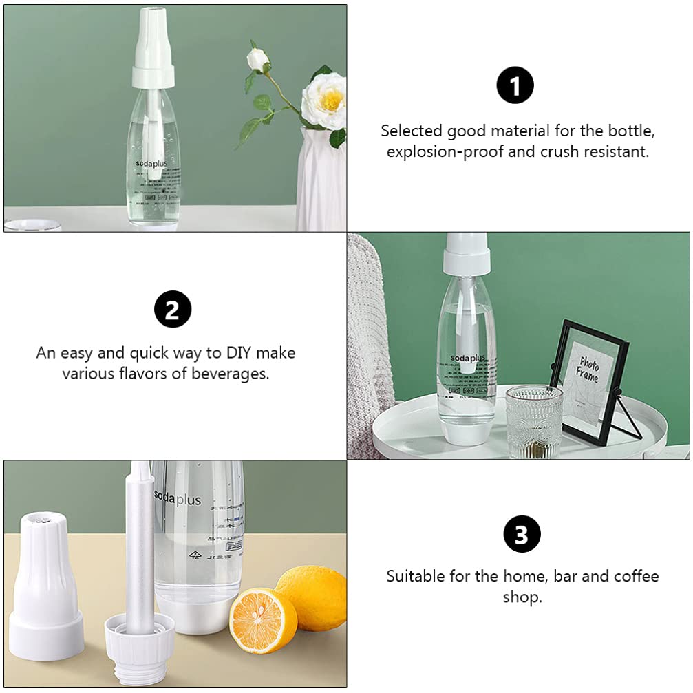 VALICLUD Sparkling Water Hand Tools Soda Maker Fizzy Drink Machine Portable Soda Mini Soda Machines Making Tool for Homemade Summer Cool Drink Making Sparkling Water Hand Tools