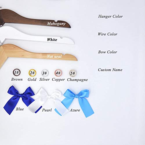 Bride Hanger, Wedding Hanger, Wedding Gift, Personalized Bride Hanger, Honor Maid, Bridesmaid, Doctor, Graduation Dress Hanger