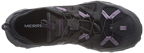 Merrell Women's Fisherman Walking Shoe, Black, 7.5