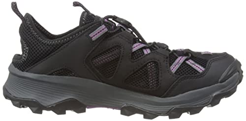 Merrell Women's Fisherman Walking Shoe, Black, 7.5