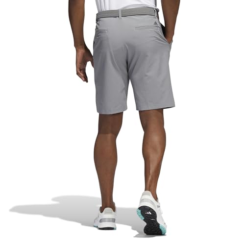 adidas Men's Ultimate365 10.5 Inch Core Golf Shorts, Grey Three, 38