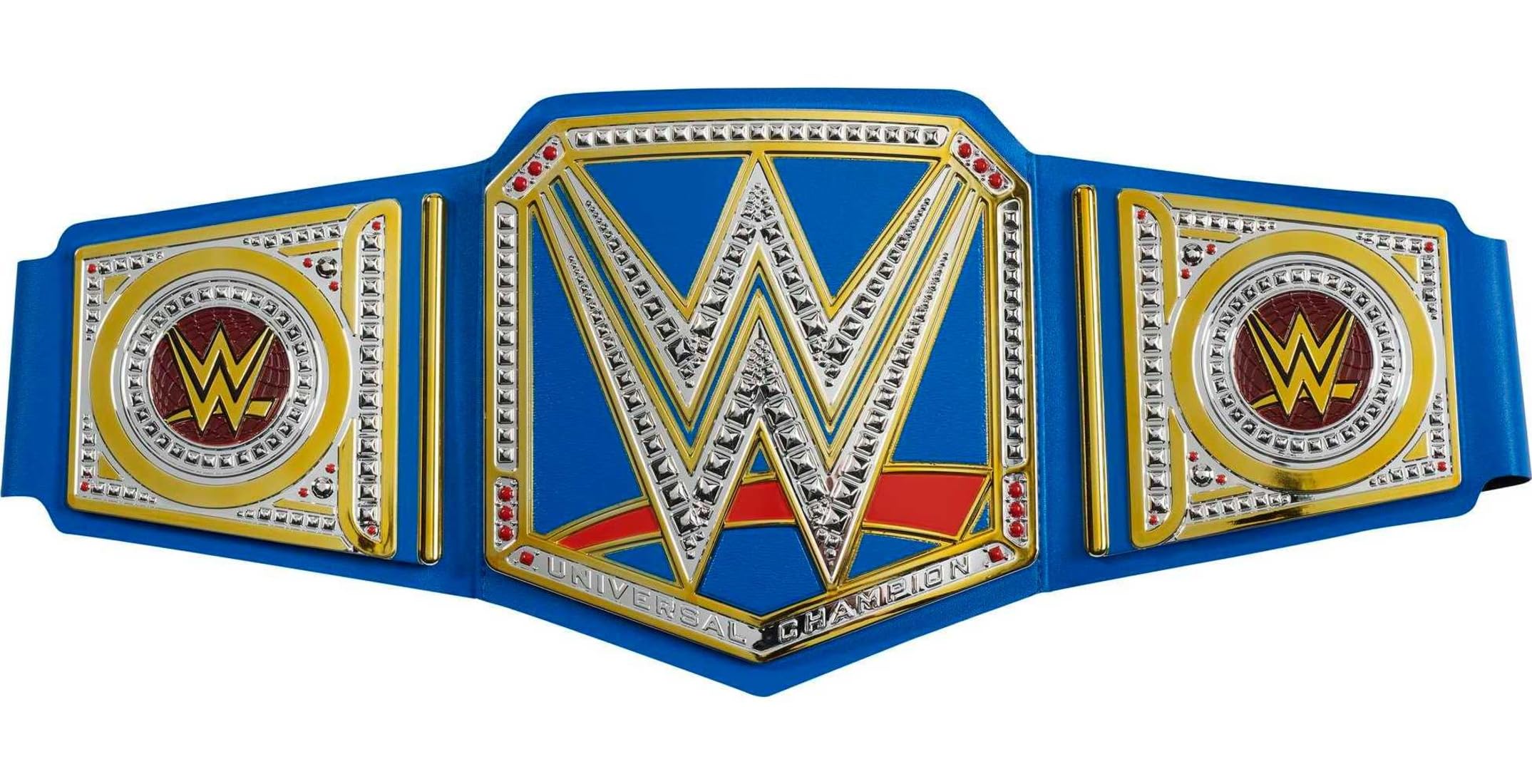Mattel WWE Championship Title, Live Action Universal Championship Role-Play & Costume Accessory, Kid-Sized Wearable Belt with Adjustment