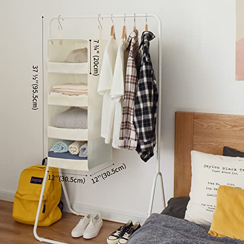 GRANNY SAYS Bundle of 1-Pack Hanging Organizer Closet & 1-Pack Hanging Closet Organizer