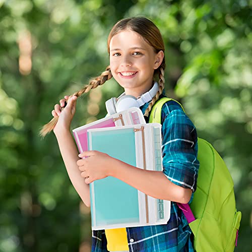 CCidea Expanding File Folder with 13 Pocket, Zipper Closure Accordion Document Organizer,Letter A4 Paper Document Accordion Folder(Green)