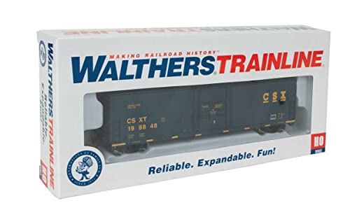 Walthers Trainline HO Scale 1/87 Insulated Boxcar CSX,Model 931-1804