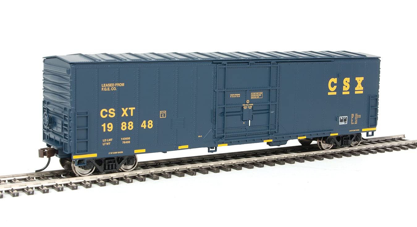 Walthers Trainline HO Scale 1/87 Insulated Boxcar CSX,Model 931-1804
