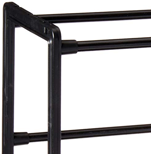Sunbeam 12-Pair Shoe Rack, Black (SR00754)