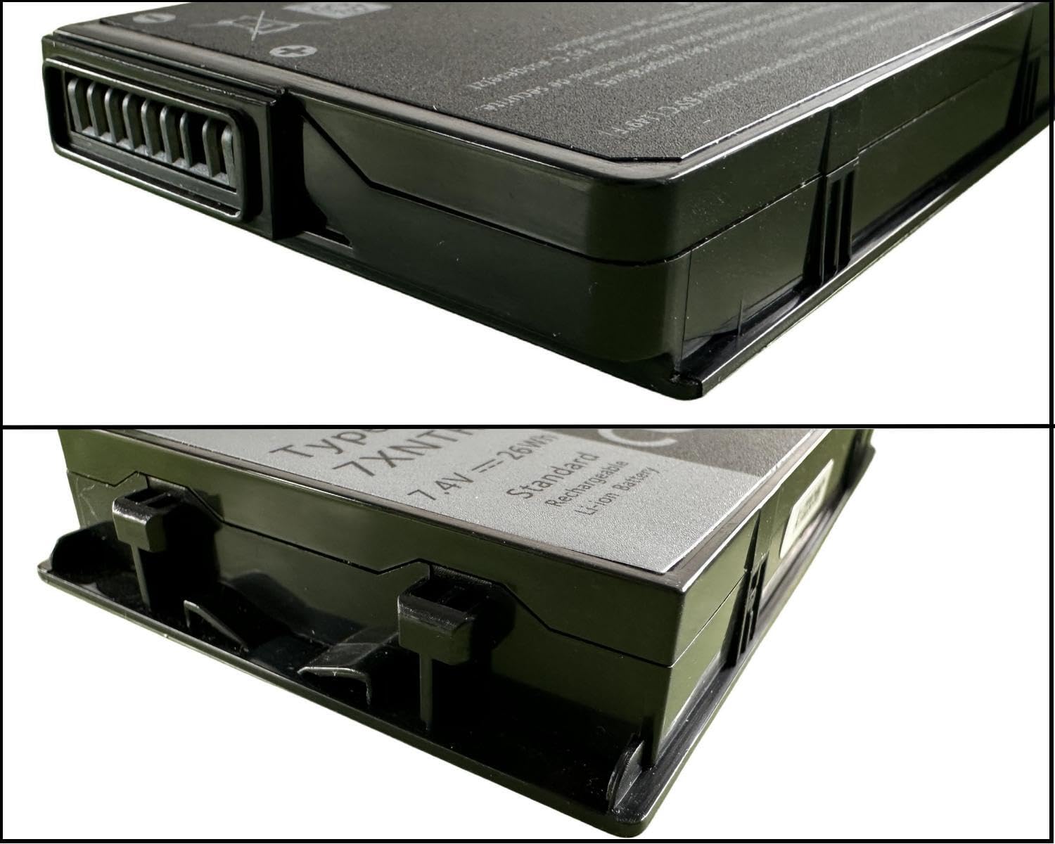 HCSK 7XNTR Laptop Battery Replacement for Dell Latitude 12 7202 7212 Rugged Extreme Tablet Series Notebook J7HTX 07XNTR FH8RW 0FH8RW 7.4V 26Wh 3420mAh