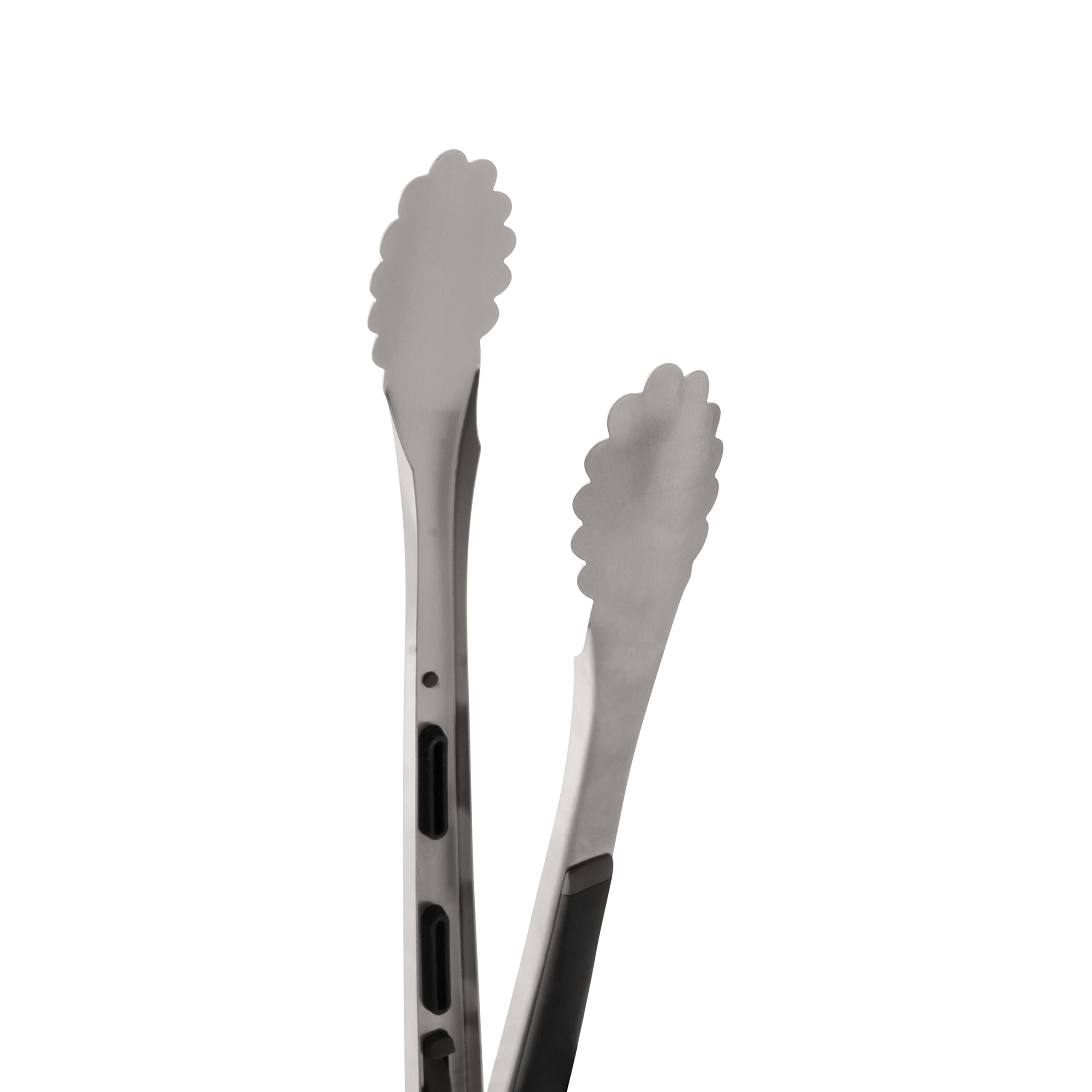 DEK® 4 PC BBQ Tool Set - Heavy Duty Stainless Steel Design with Carry Case