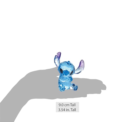 Enesco Facets Disney Lilo and Stitch Figurine, 3.5 Inch, Blue