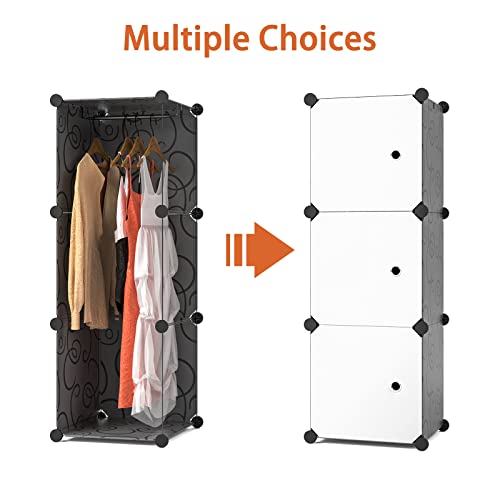 GIMTRR 8 White & Black Cube Storage Bundles