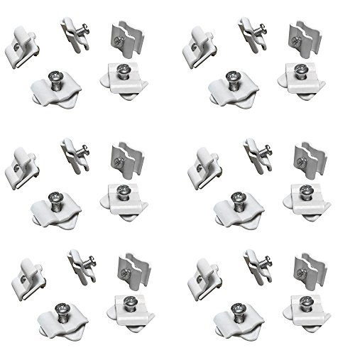 Prolinemax 100 Pc White Gridwall Joining Connectors Grid Panel Joiner Clips Joining Clamps