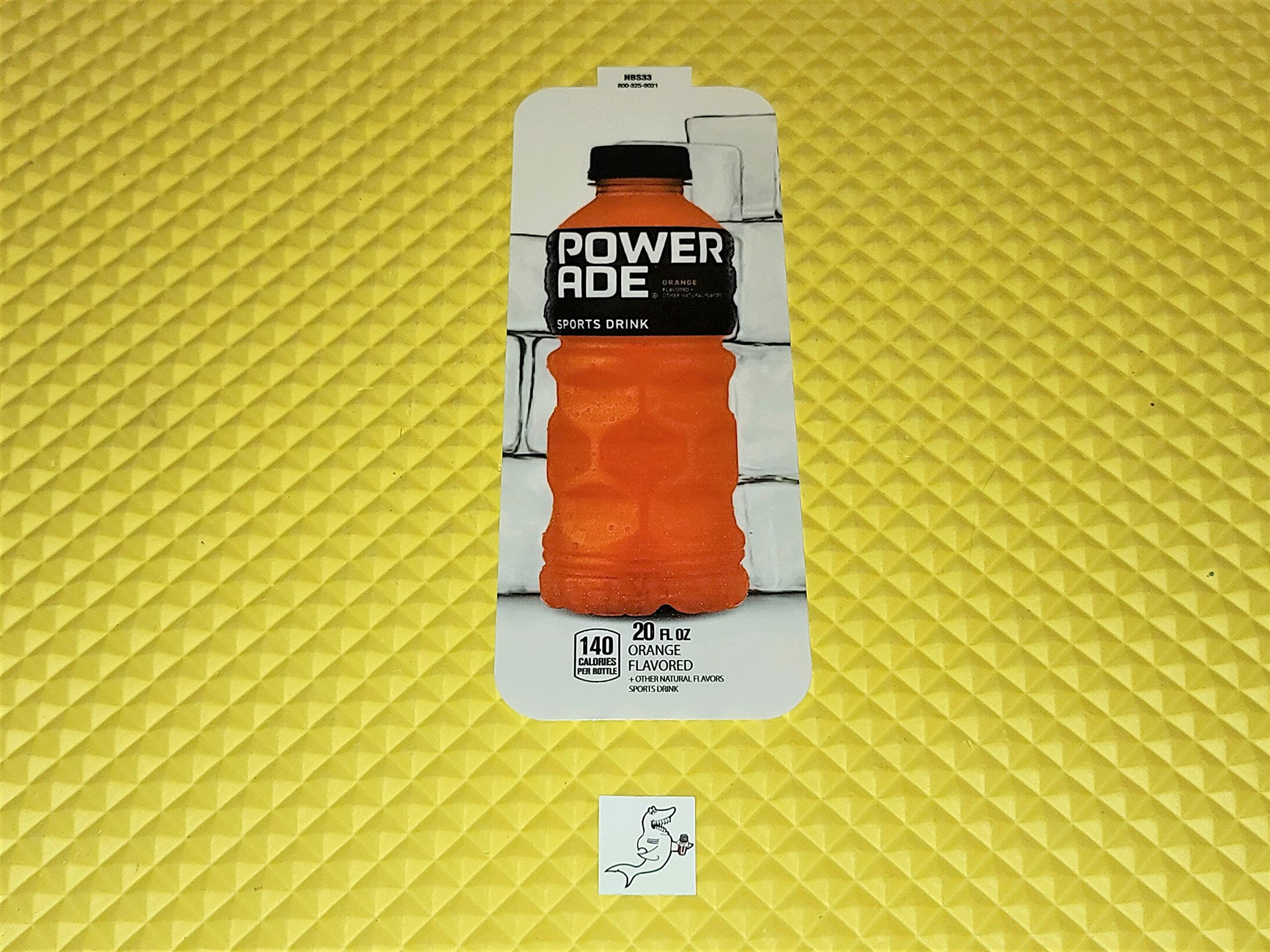 (4) Royal VENDORS SODA Vending Machine POWERADE Variety 20oz Bottle Vend Labels /!