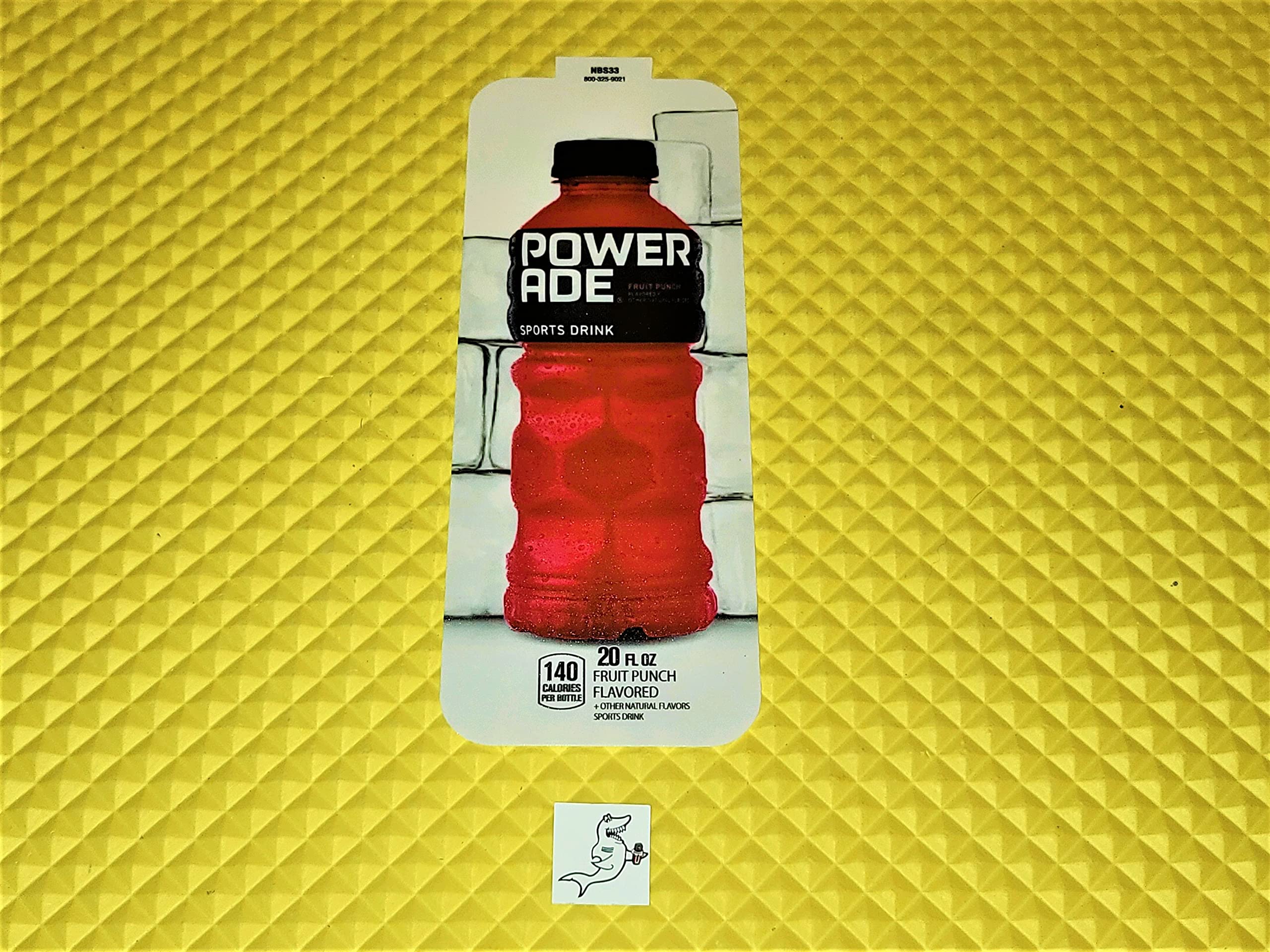 (4) Royal VENDORS SODA Vending Machine POWERADE Variety 20oz Bottle Vend Labels /!