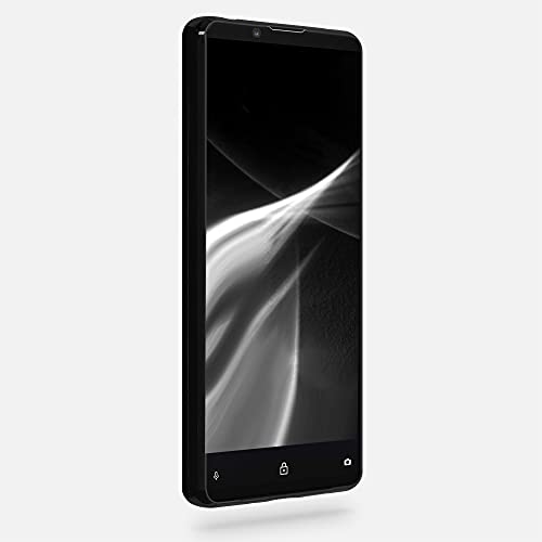 kwmobile Case Compatible with Sony Xperia 1 III Case - Soft Slim Protective TPU Silicone Cover - Black