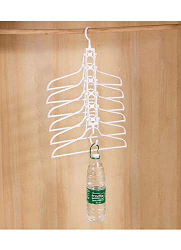 Multifunctional Cloth Hanger Space Saving, 6 pcs One Set to Save Your Space and Traceless Cloth Hanger with Heavy Duty Quality Hanger