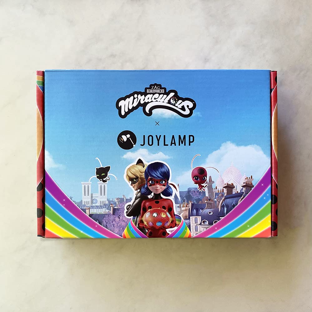JoyLamp Ladybug from Miraculous - Official JoyLamp x Miraculous Collection - 16 Colors + Remote Control - Miraculous 3D Lamp