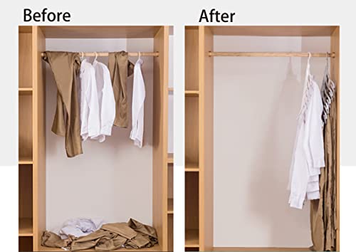 Multifunctional Cloth Hanger Space Saving, 6 pcs One Set to Save Your Space and Traceless Cloth Hanger with Heavy Duty Quality Hanger