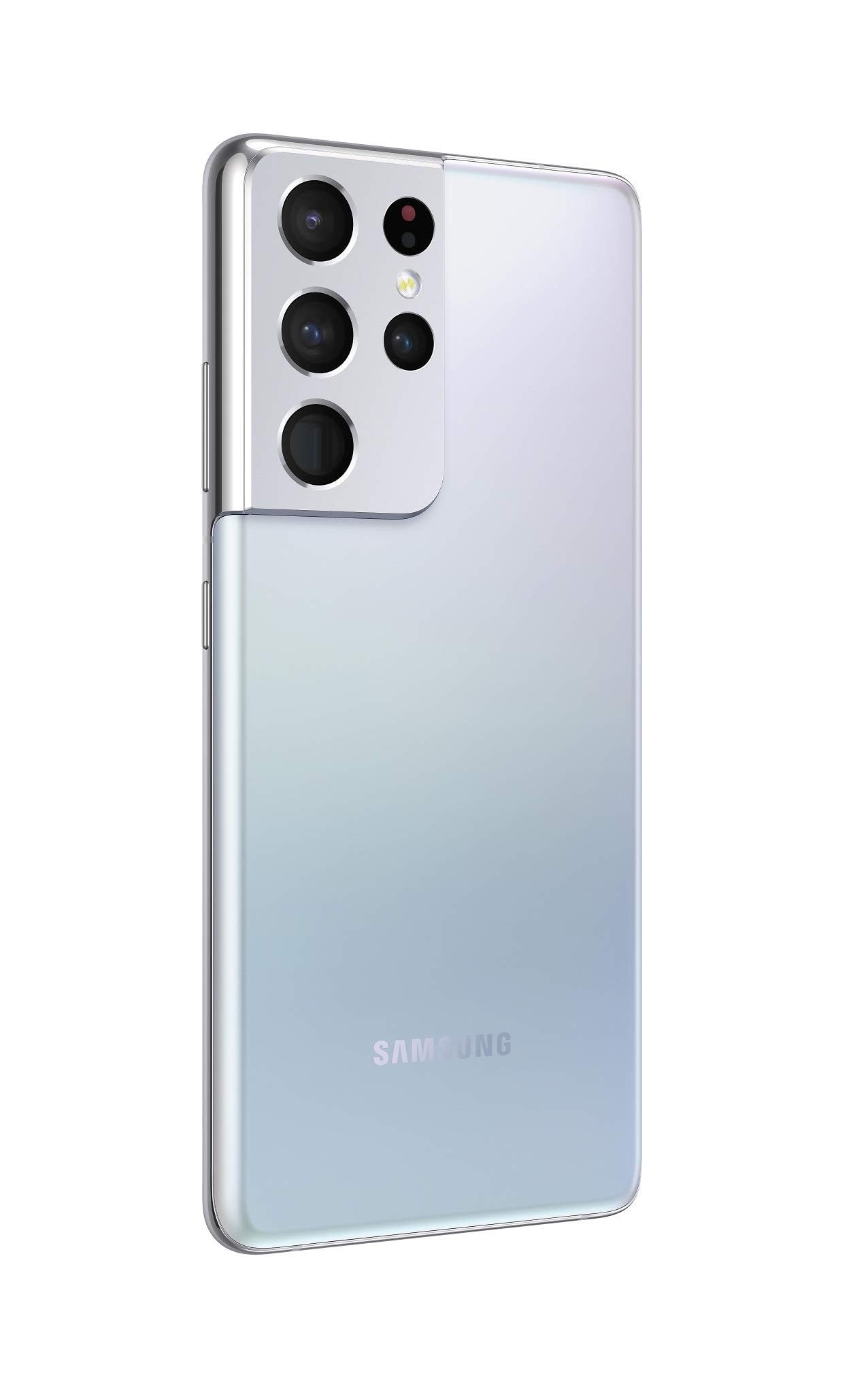 Samsung Galaxy S21 Ultra 5G, US Version, 128GB, Phantom Silver - for T-Mobile (Renewed)