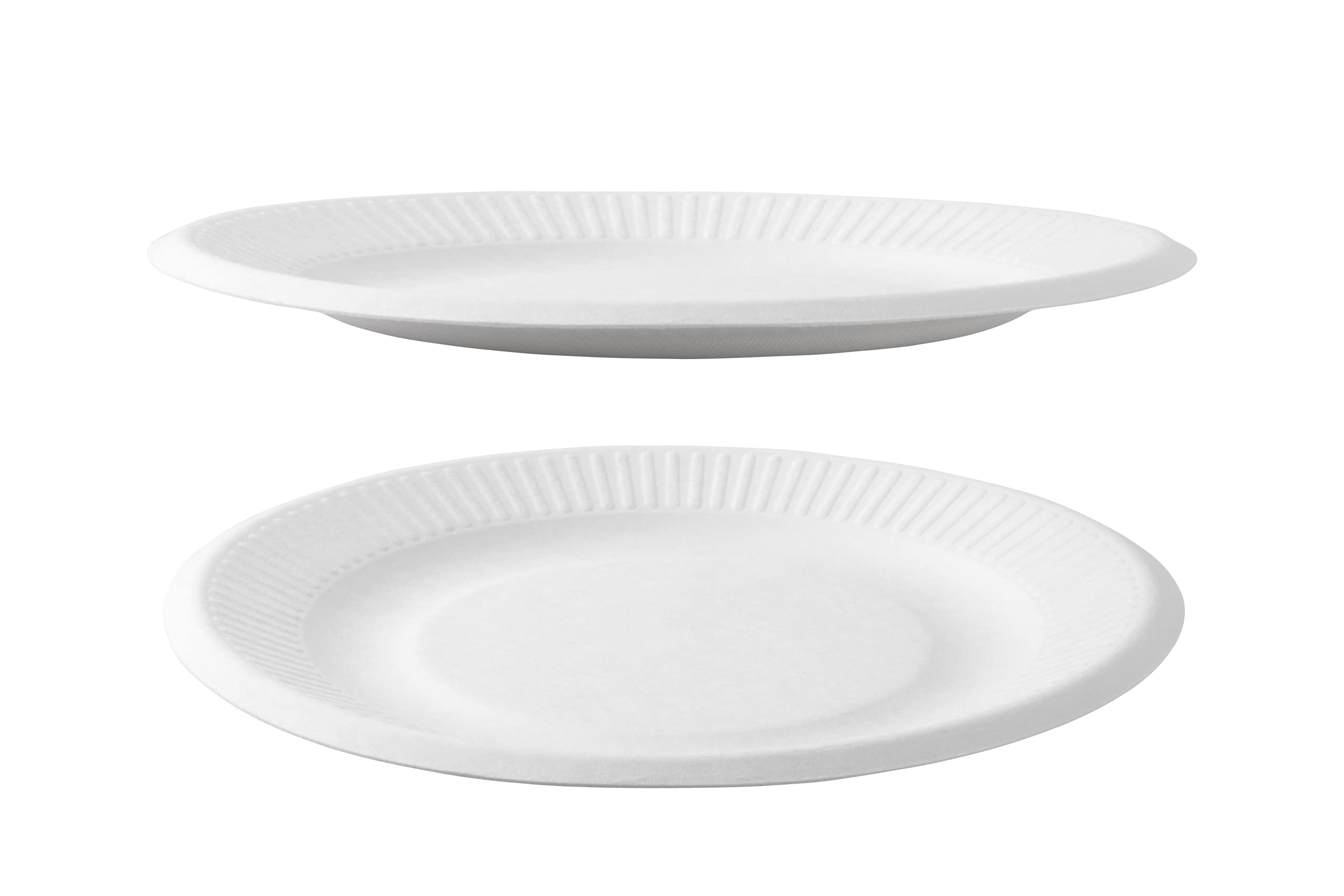 Spa Stix 6" Disposable Paper Plate - Pack of 500ct (Model: SS-Paper Plate 6-500)