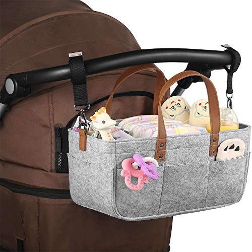 Newly Designed Large Portable Bag, Foldable Storage Bag Portable Lightly Multifunction Changeable Compartments Storage Bag,Storage for Bathing Products, Blankets, Clothes Supplies (Gray A)