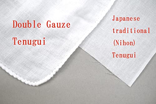 MIKURA Double Gauze Tenugui, Japanese Towel, Sakura, Cherry Blossom (Purple)