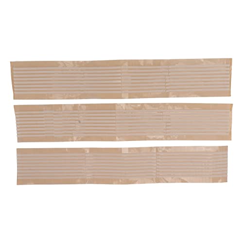 Non Slip Hanger Grips, 200PCS Self Adhesive Silicone Clothes Hanger Strips Clear with Fins for Clothing Hanger, 0.24 x 2.76in