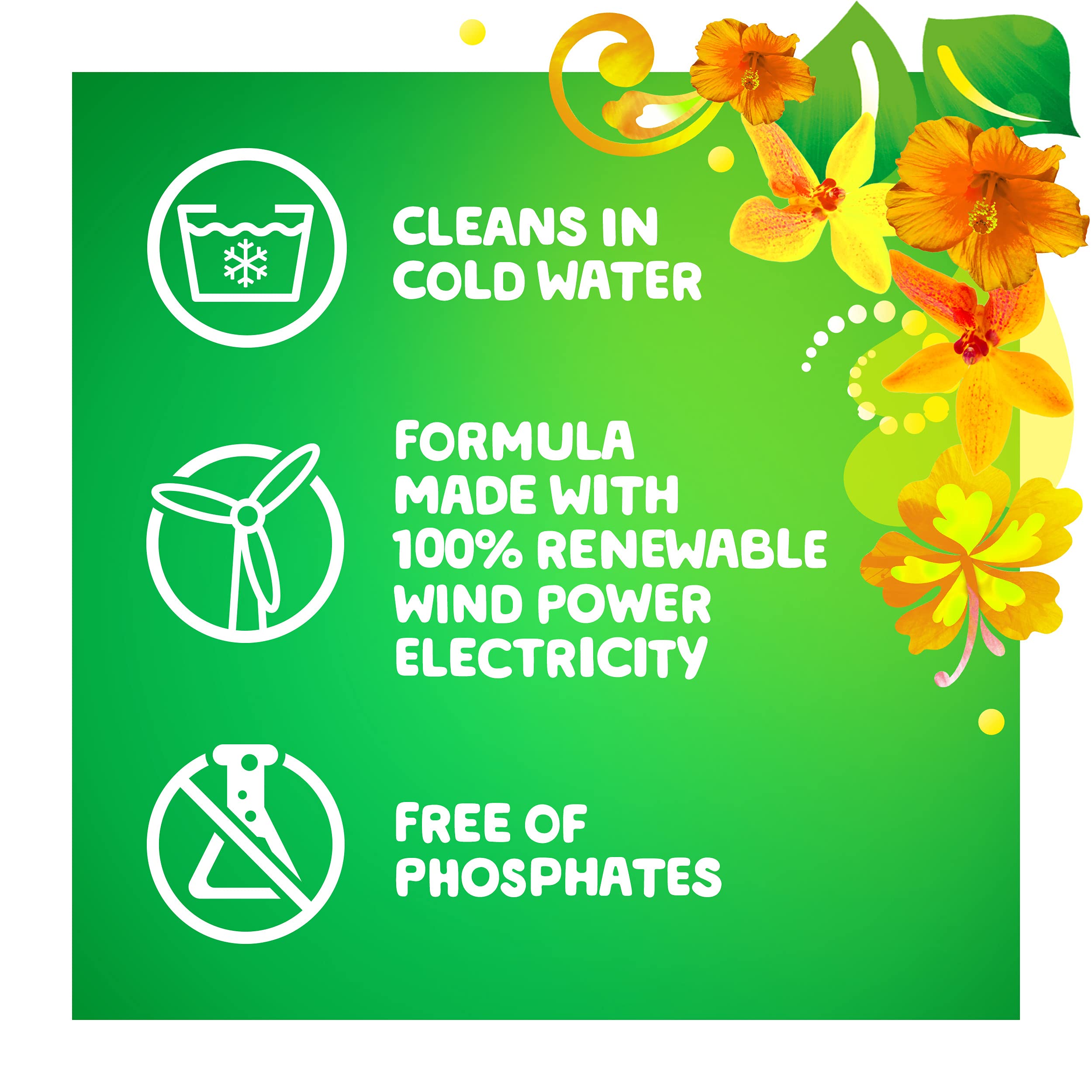 Gain Island Fresh 46 FL oz (1.36L) Liquid Detergent