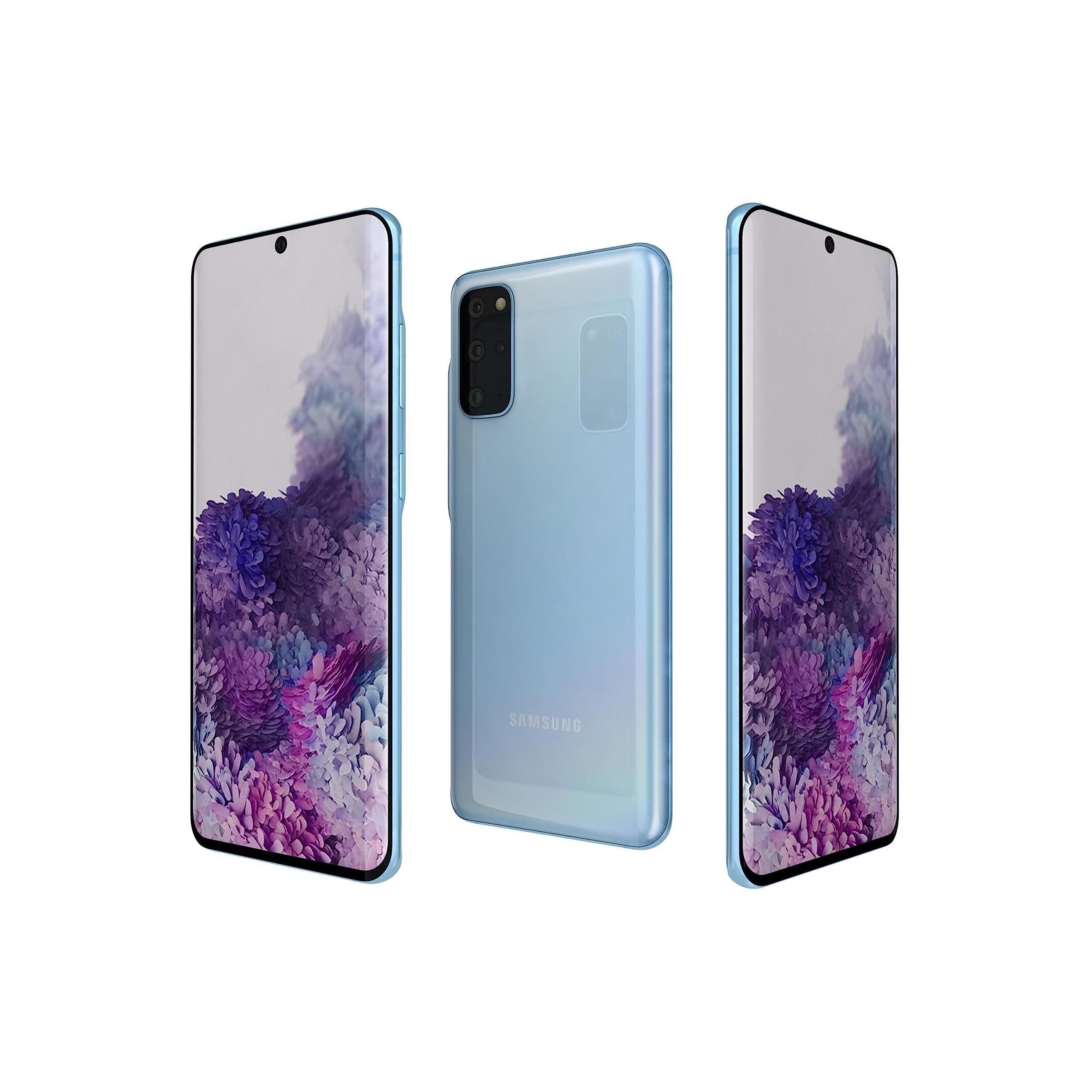 SAMSUNG Galaxy S20+ 5G, US Version, 128GB, Cloud Blue - T-Mobile (Renewed)