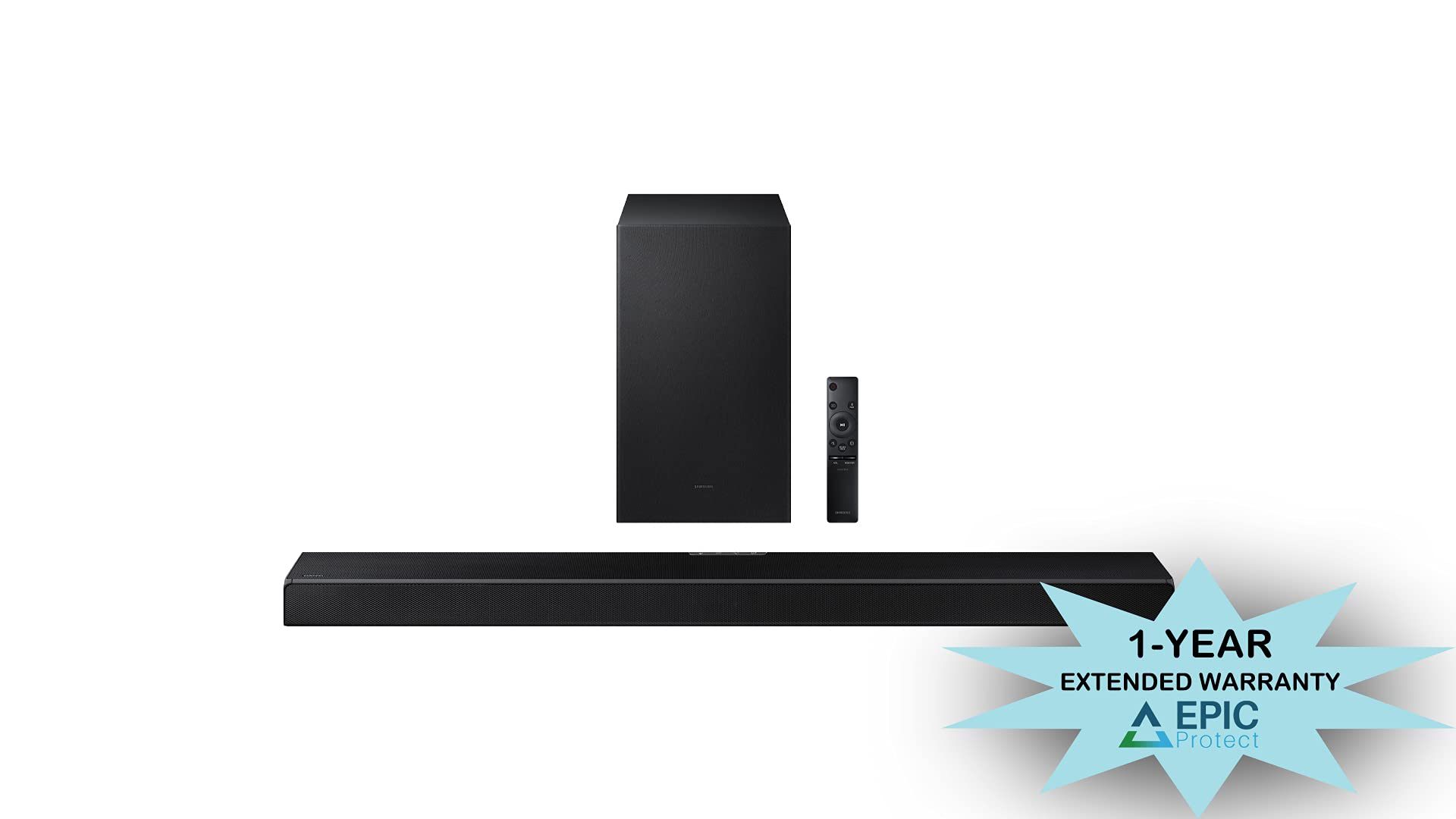 Samsung HW-Q600A 3.1.2 Ch Dolby Atmos Soundbar with Wireless Subwoofer with an Additional 1 Year Coverage by Epic Protect (2021)(USED)