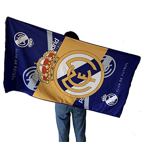 ALAIAY Football Club Fans Beach Sports Absorbent Large Towel 70x140cm (Madrid)