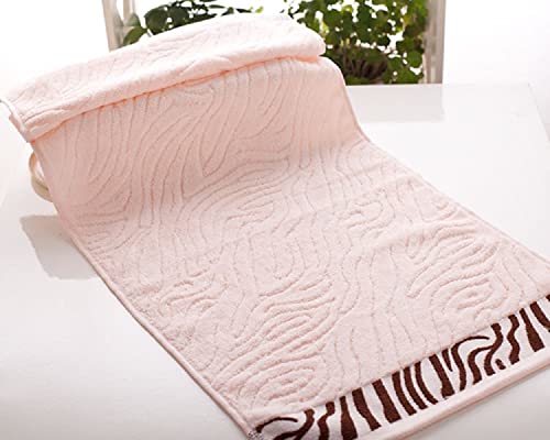 Kissvian Tiger Striped Bathroom Hand Towels Set, Absorbent Soft Bamboo Fiber face Towel for Home(3Pc, 13 x 29 Inch)