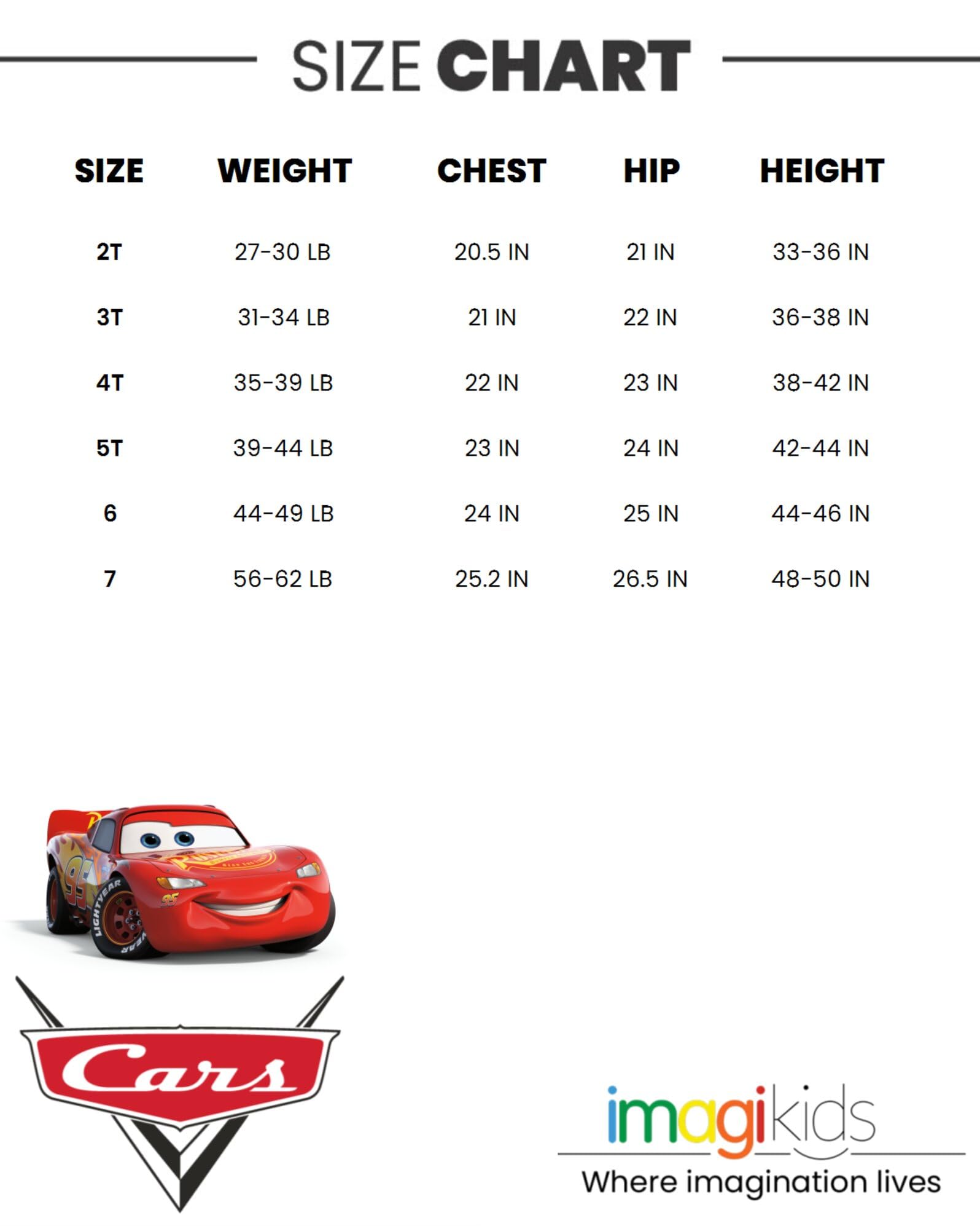 Disney Pixar Cars Lightning McQueen Toddler Boys Winter Coat Puffer Jacket Red 4T