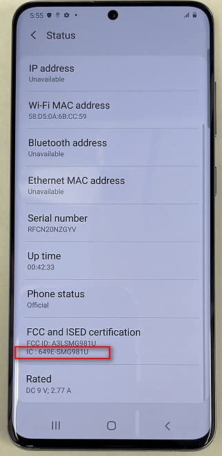 Samsung Galaxy S20 5G, 128GB, Cosmic Gray - T-Mobile (Renewed)