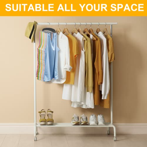 Resovo Upgrade Tank Top Hanger Closet Storage and Organizer for Closet Tank Top Organizer Space Saving 24 Metal Hooks Closet Organizer and Storage for Tank Top, Cami, Tie etc.