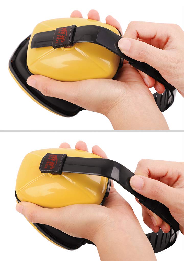 Noise Cancelling Ear Muffs Soundproof Hearing Protection Adjustable Headband Ear Defenders Noise Reduction Earplug for Sleeping, Shooting