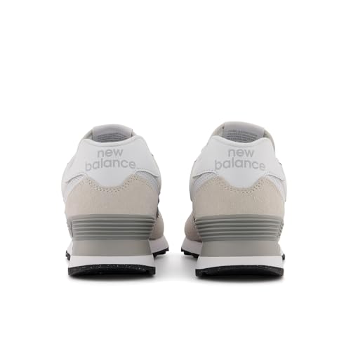 New Balance Women's 574 Core Sneaker, Nimbus Cloud/White, 8.5