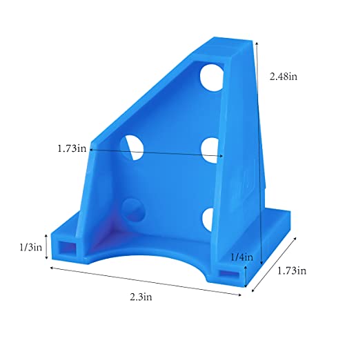 15PCS Upgrade Flooring Spacer, Laminate Wood Flooring Tools,Compatible w/Vinyl Plank, Hardwood & Floating Floor Installation etc,Hardwood Flooring w/1/4 & 1/3 Gap,Special Triangle Stay in Place