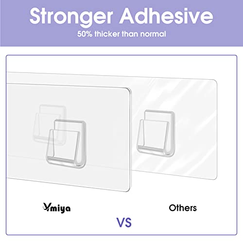Vmiya 5 Pack Shower Caddy Adhesive Replacement Shower Adhesive Strips Shower Caddy Shelf