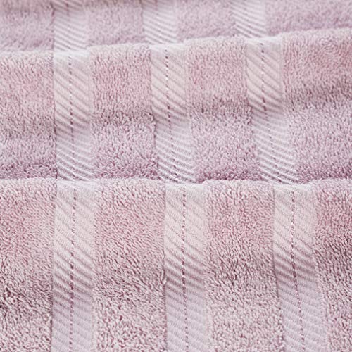 501 2 pc Bath Sheet Set. Bring Luxury to Your Home with This Soft, 100% Pure Cotton 2 Piece Bath Sheet Towel Set, 35β x 68β(Mauve)