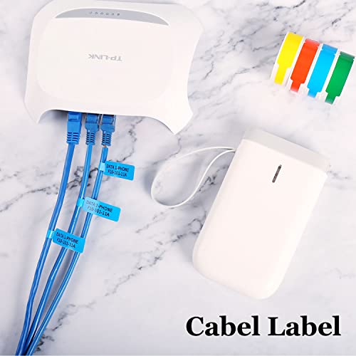 LMASBLTER Pink Label Maker Machine with Tape D11 Portable Bluetooth Sticker Label Printer with Different Fonts Easy to Use Ideal for Home Office Organization Small Business Supplies USB Rechargeable