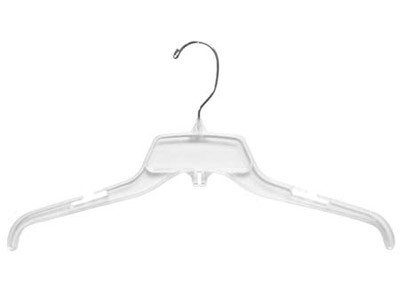 Only Hangers Unbreakable Clear Top Hanger [ Bundle of 25 ]