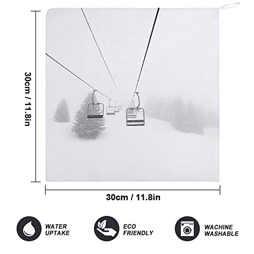 Lurnise Hand Towel Car Hand Towels Dish Towel Lanyard Design for Bathroom Kitchen Sports